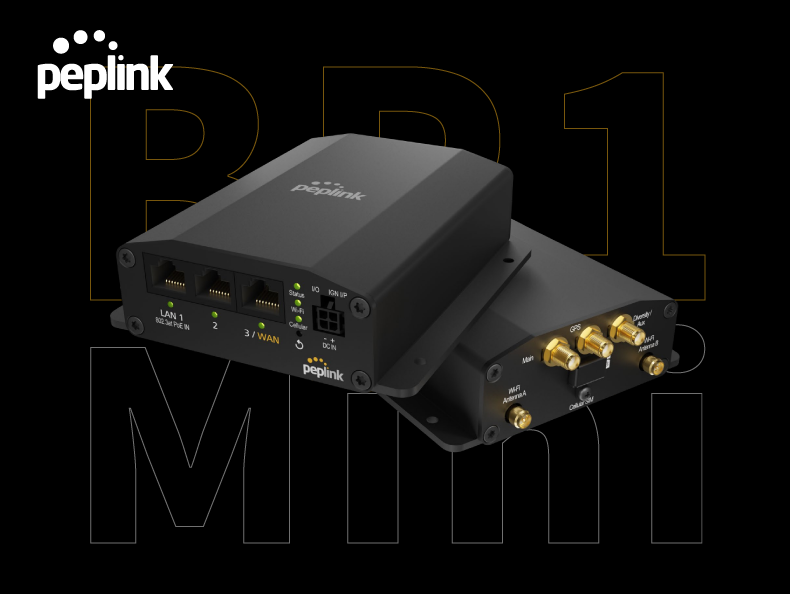 Peplink MAX BR1 Mini 產品介紹 - Peplink 解決方案 | 碩泰網通Netcore Network ...